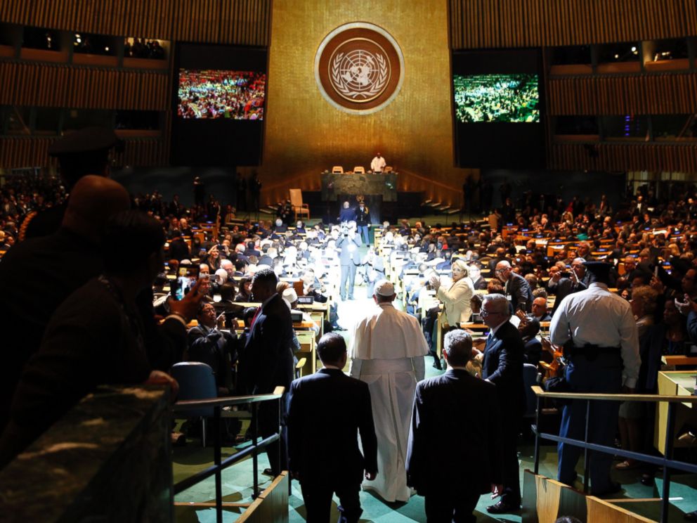 Pope Francis What He Told The United Nations General Assembly Abc News