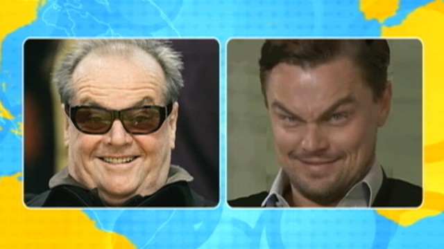 Leonardo Dicaprio Jack Nicholson Impersonation